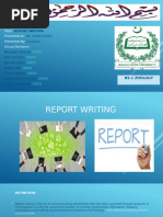 APA Business Report Sample Guide | PDF | Theory | Information