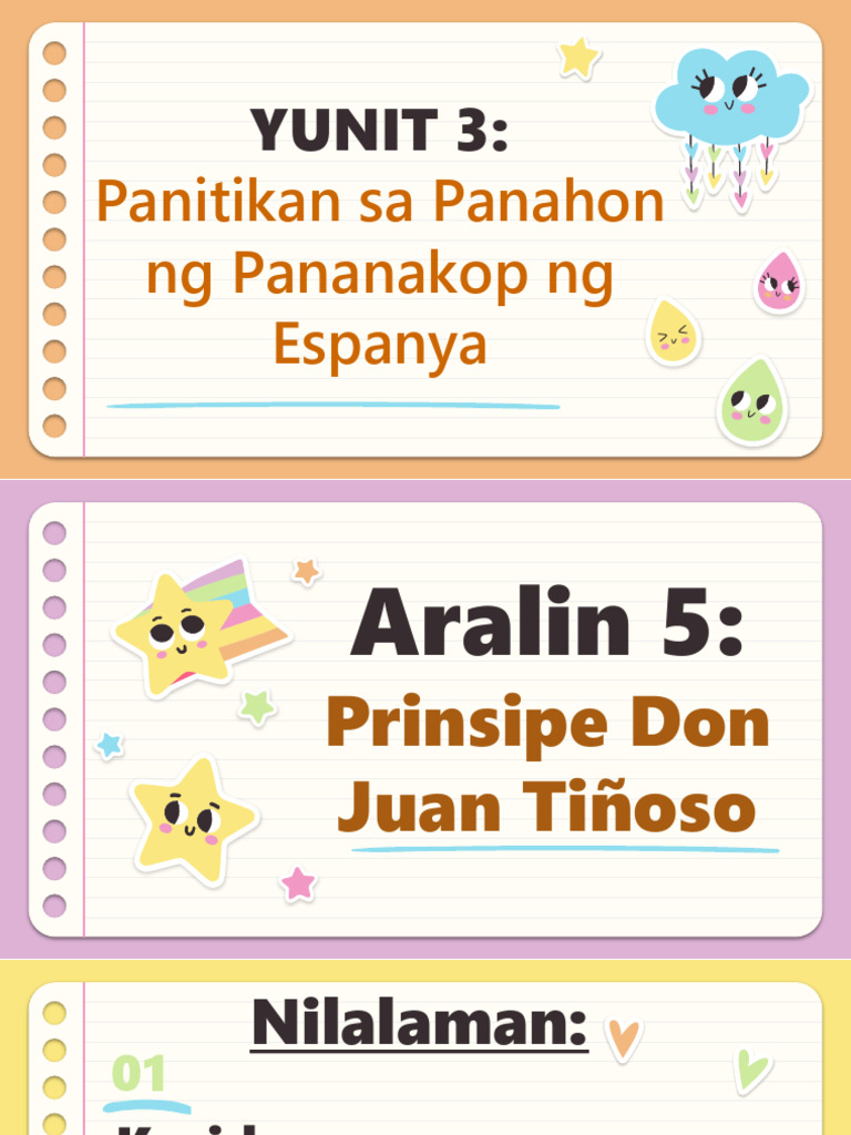 Yunit 3 - Aralin 5 | PDF