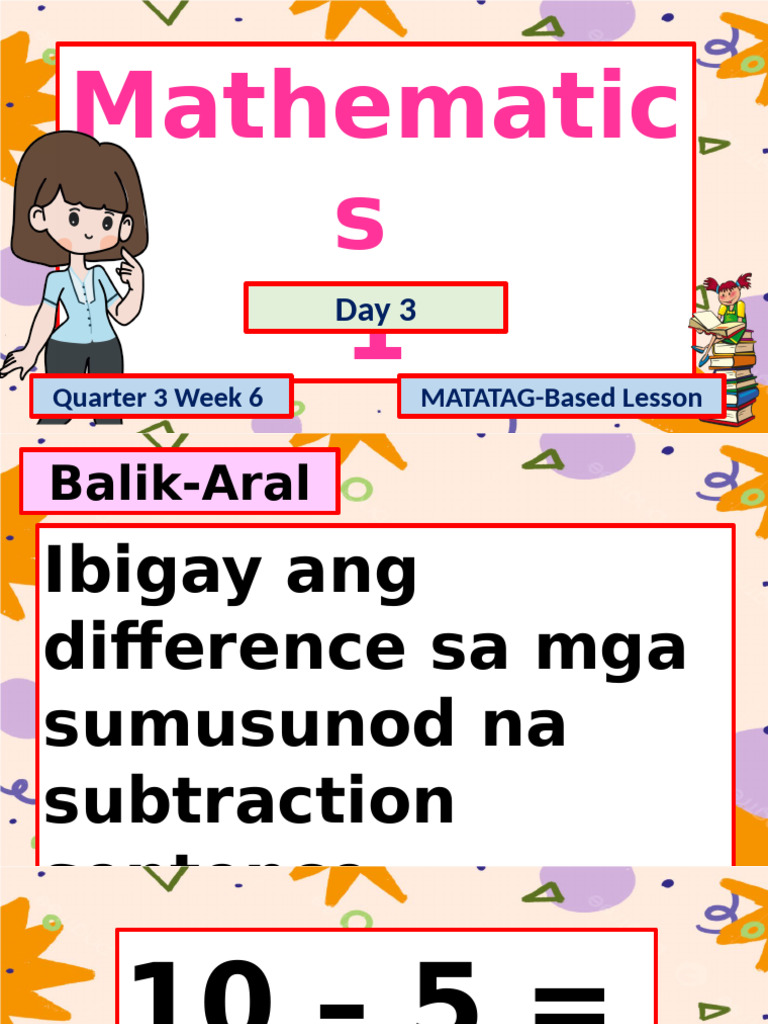 Math q3 Week 6 Day 3 | PDF