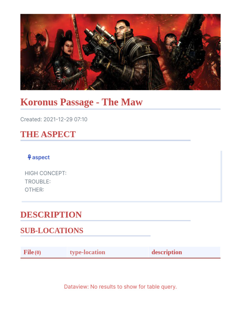 Koronus Passage - The Maw | PDF | Cruiser | Naval Warfare