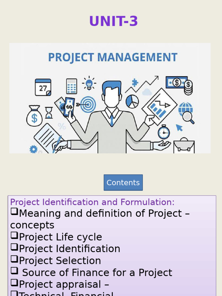 Unit-1 Project Management | PDF | Project Management | Business