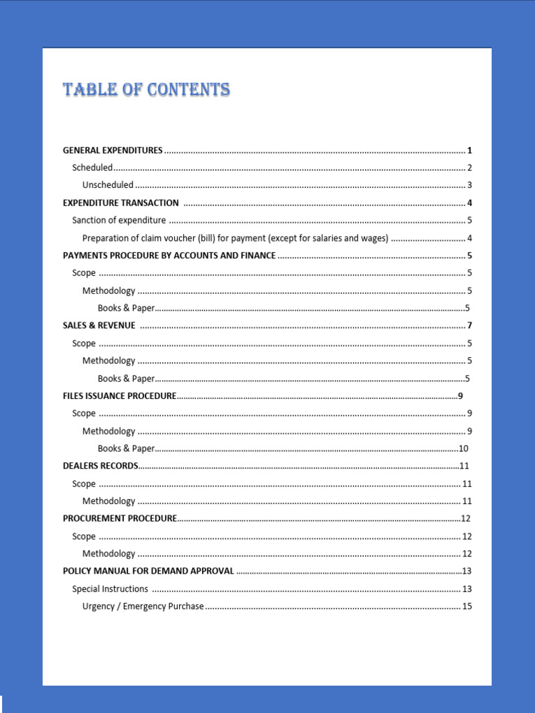 Table of Contents | PDF | Economies