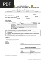 Certificate of Occupancy Checklist | PDF | Fire Safety | Electrical Wiring