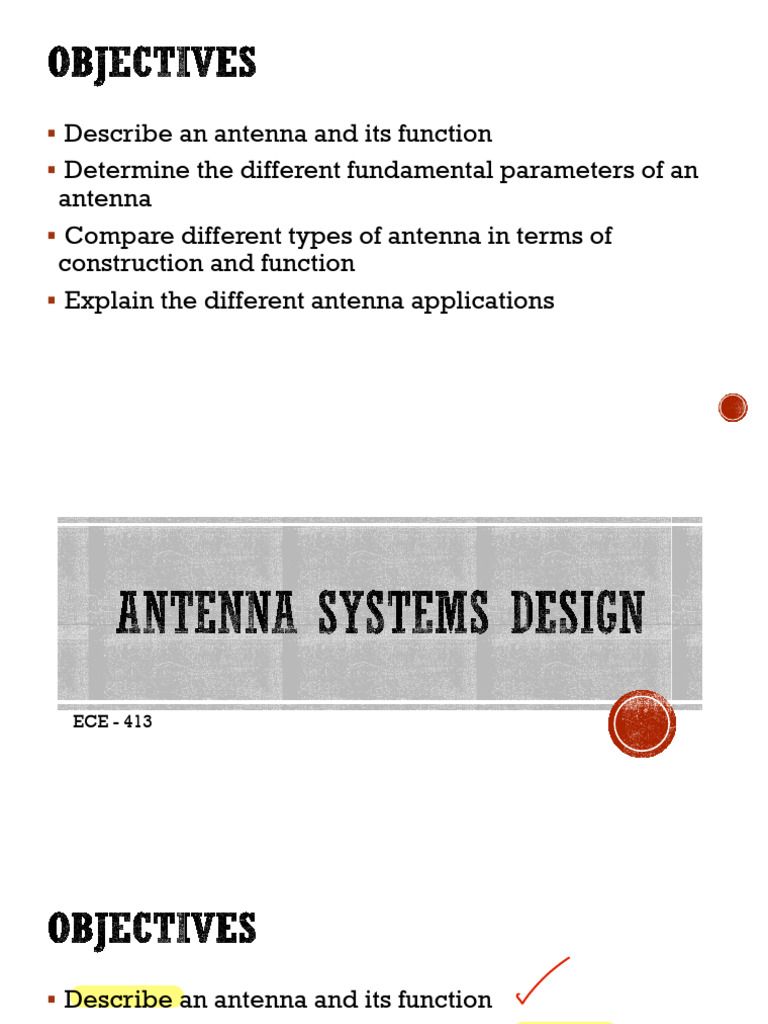 Antenna Systems Design (SHORT QUIZ 3) | PDF | Antenna (Radio ...