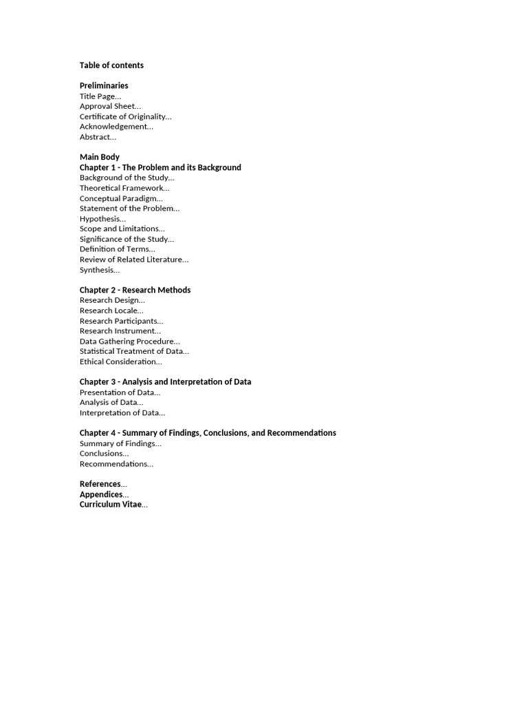 Table of Contents | PDF