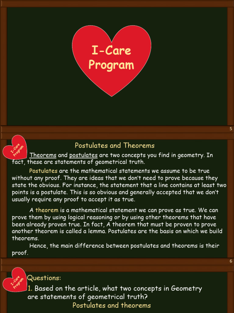 4 Theorems On Rectangles | PDF | Rectangle | Axiom