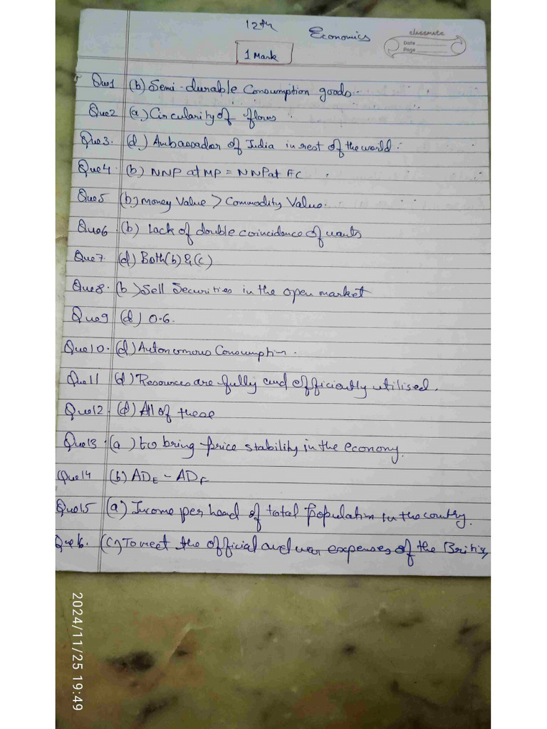 Eco half yearly ppr soln | PDF