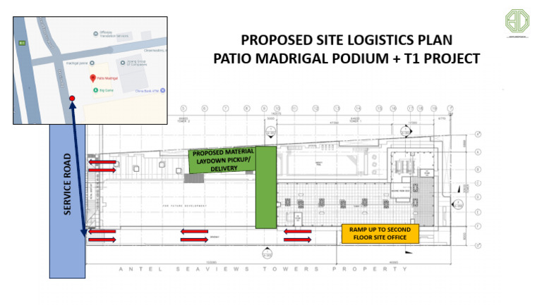 Proposed Site Logistics Plan | PDF