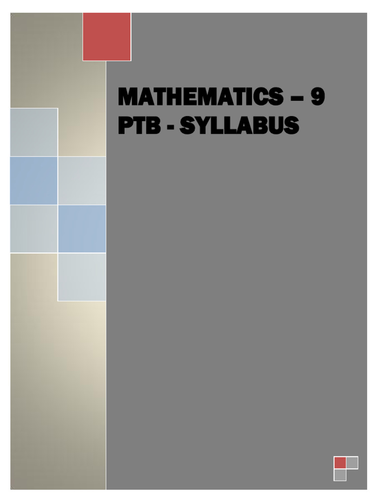 Maths Key (PTB) Class 9 (1,2,3) | PDF | Rational Number | Numbers