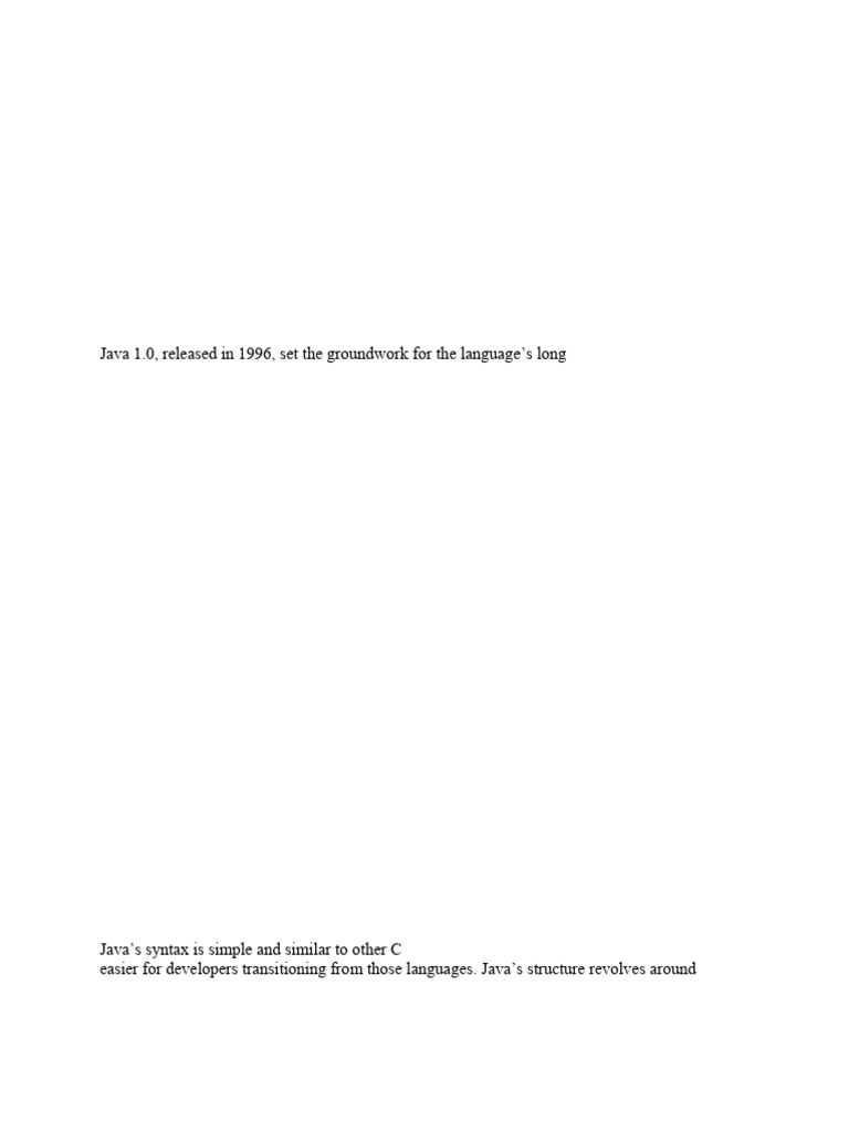 java 2 | PDF | Class (Computer Programming) | Java (Programming Language) java 2 | PDF | Class (Computer Programming) | Java (Programming Language)