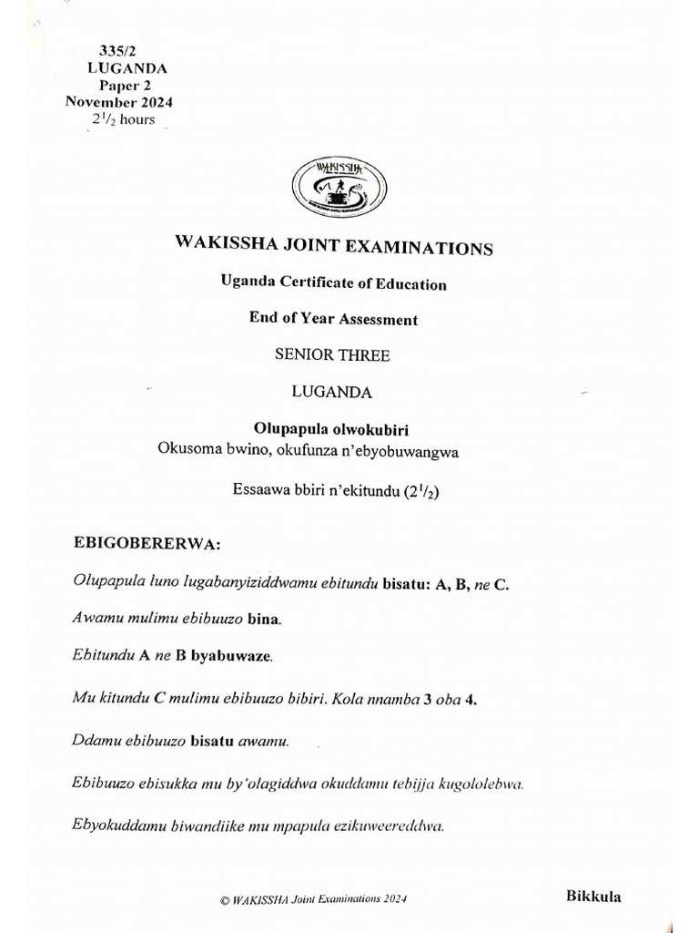 Luganda | PDF