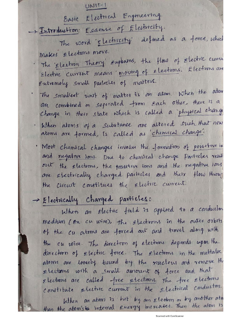 BEE 1.DC Circuits | PDF