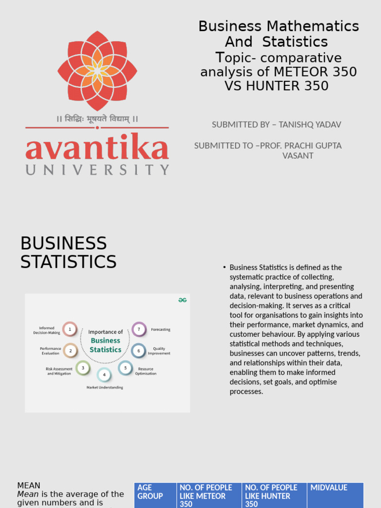 Presentation 1 | PDF | Regression Analysis | Statistics