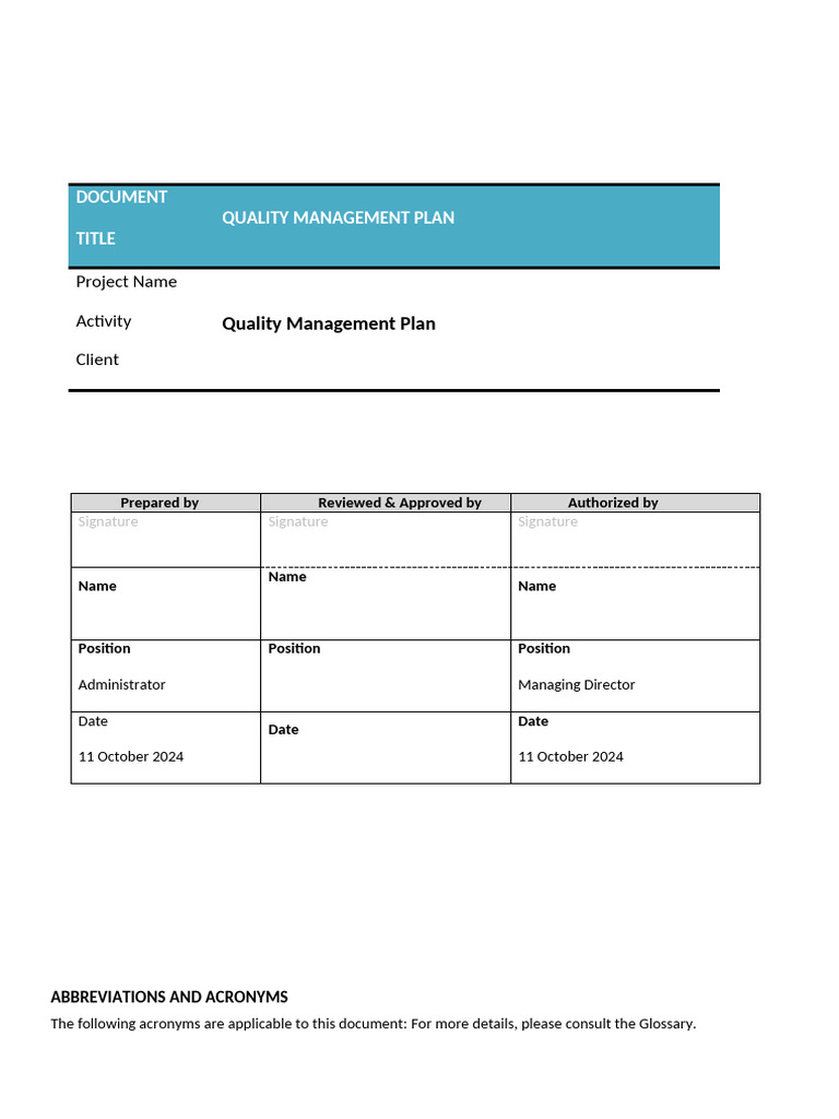 Qmp_ipcd Building Extension | PDF | Quality Assurance | Project Management