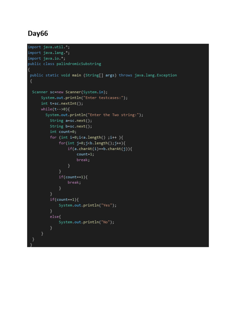 Java Palindrome Checker Guide | PDF
