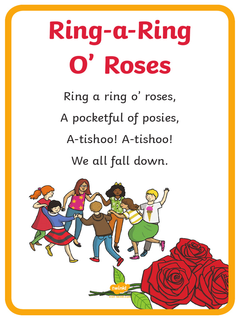 Ring-a-Ring O’ Roses Rhyme | PDF