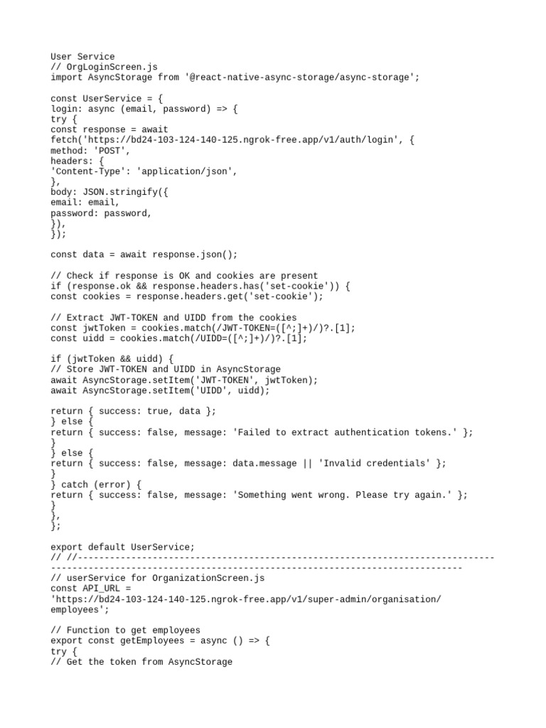 User Authentication and Employee Management | PDF | Http Cookie | Software Engineering