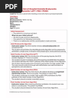 AHA ACLS Megacode Scenarios | PDF | Cardiopulmonary Resuscitation ...