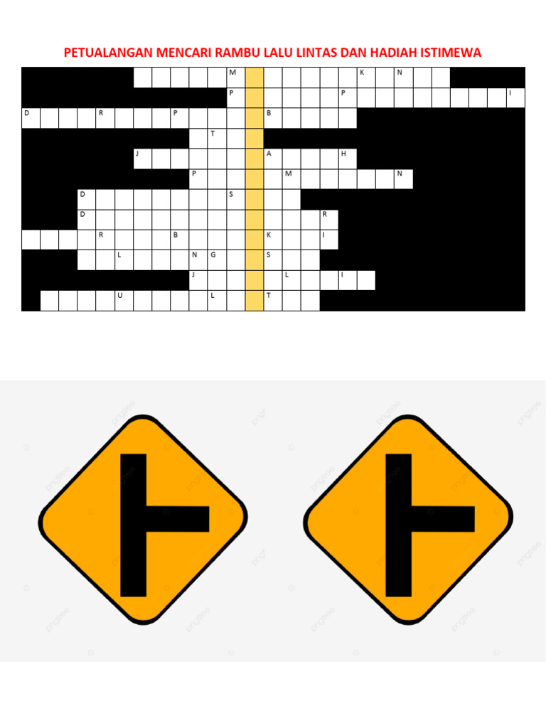 LKPD RAMBU LALU LINTAS Bahasa Indonesia Fase A | PDF