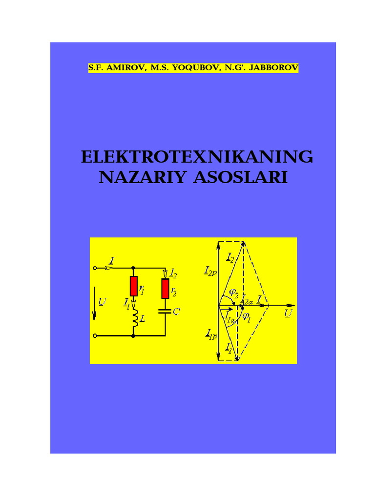 Elektrotexnikaning Nazariy Asoslari | PDF