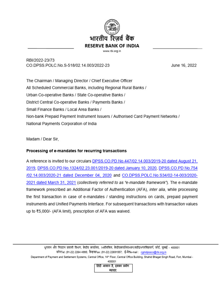 Annexure-B-RBI-Circular-Processing-of-e-mandates-for-recurring ...