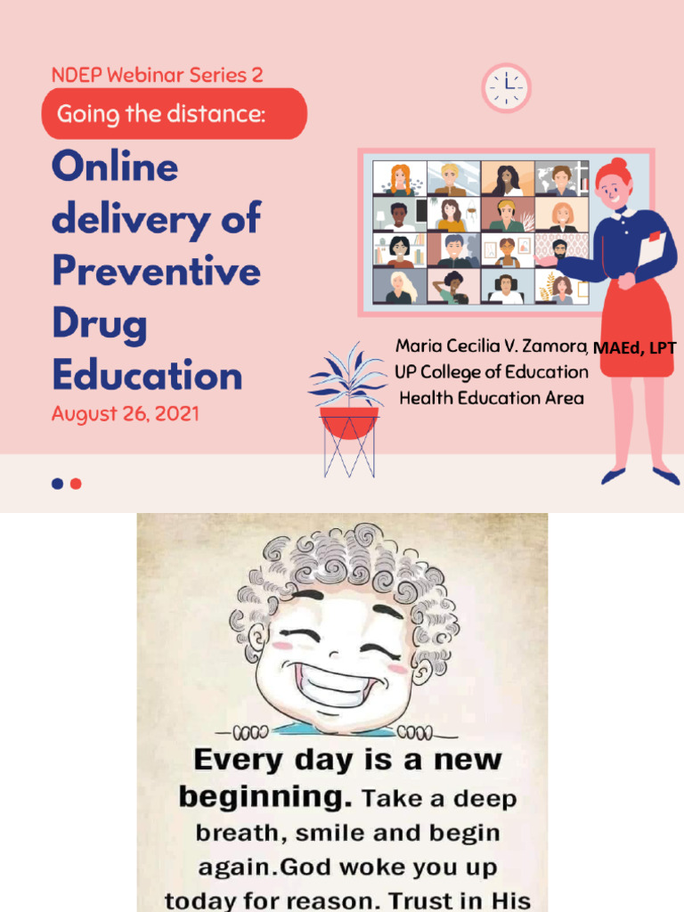 Episode 3 NDEP Webinar Series Part 2 | PDF | Substance Abuse | Educational Technology