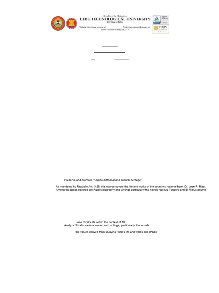 GEC-LWR-Syllabus-Revision-2021 - Devonna Celedonio | PDF | Manila | Philippines