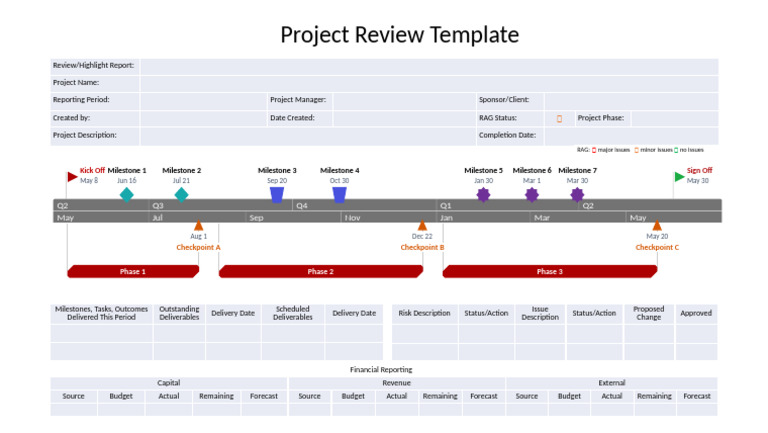 Project Review Template | PDF