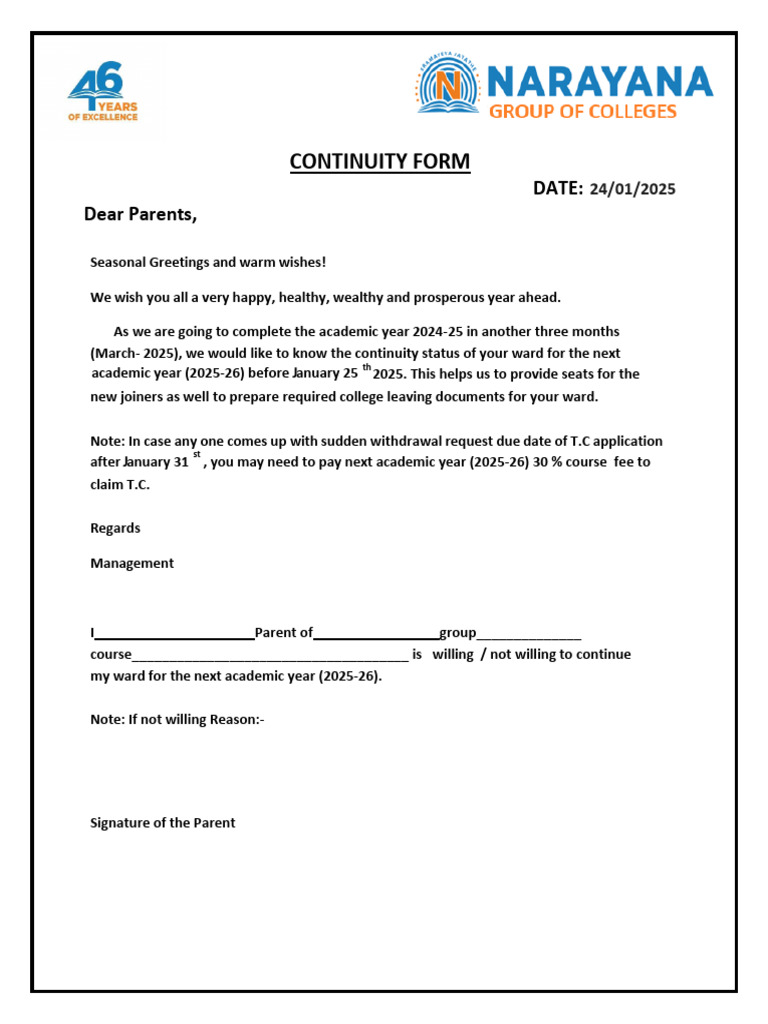 Rev-Continuity Form | PDF