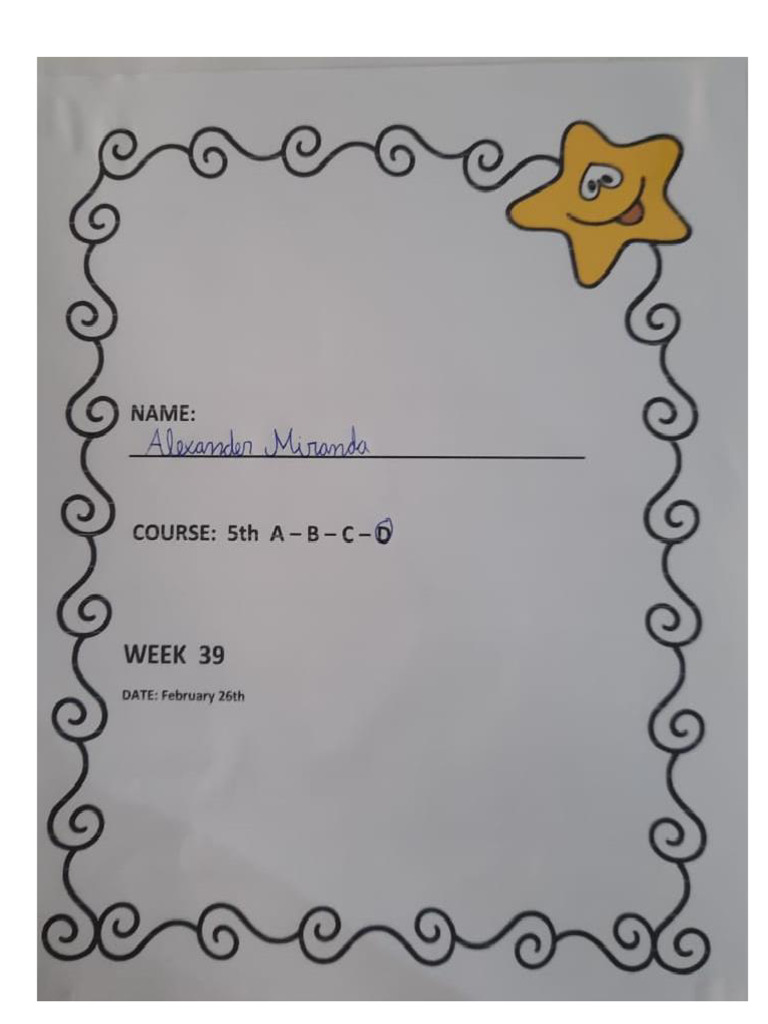 Week#39-Alexander Miranda-5 D | PDF