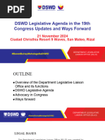 1 DSWD Social Protection Plan 2023-2028 Updates and Ways Forward | PDF ...