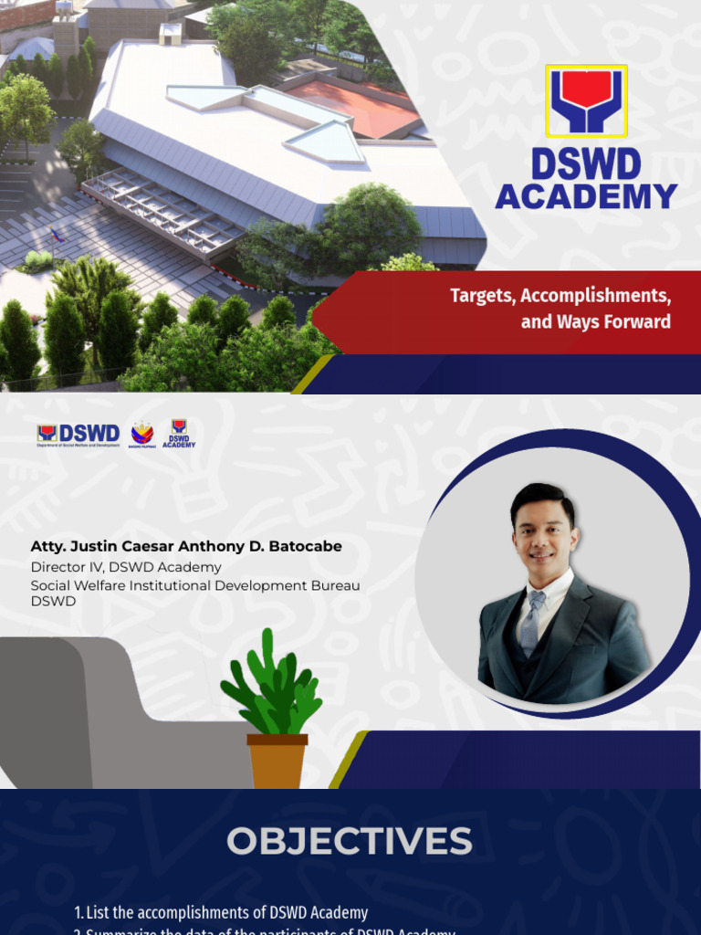 4 DSWD Academy Accomplishments and Course For CY 2025 | PDF