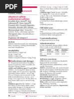 VENTOLIN Respirator Solution Overview | PDF | Asthma | Hypoxia (Medical)