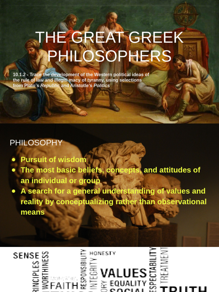 Unit 1 - Ancient Greek Philosophers | PDF