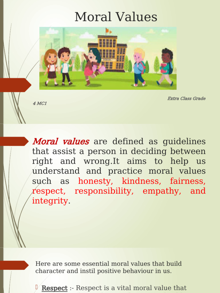 Moral Values | PDF