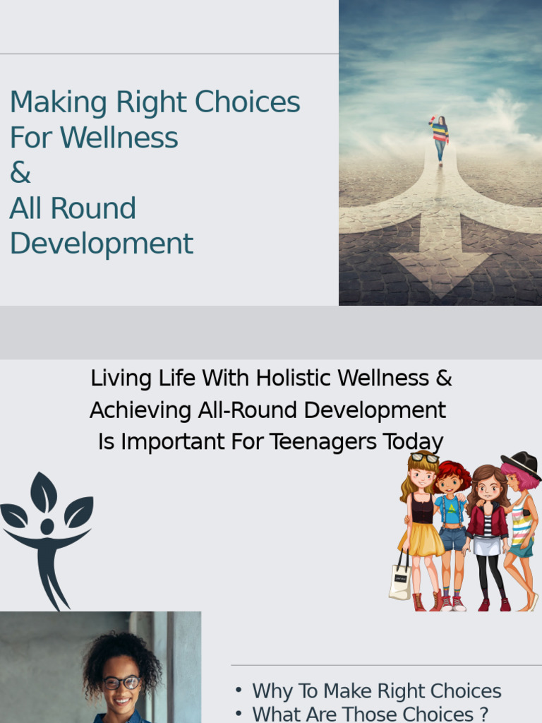 Teen Wellness: Making Right Choices | PDF | Stress (Biology) | Healthy Diet
