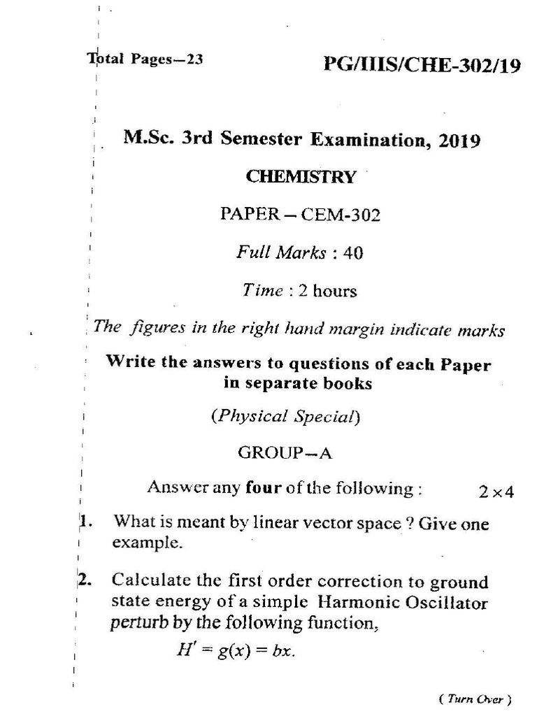 CEM-302 (2019) | PDF