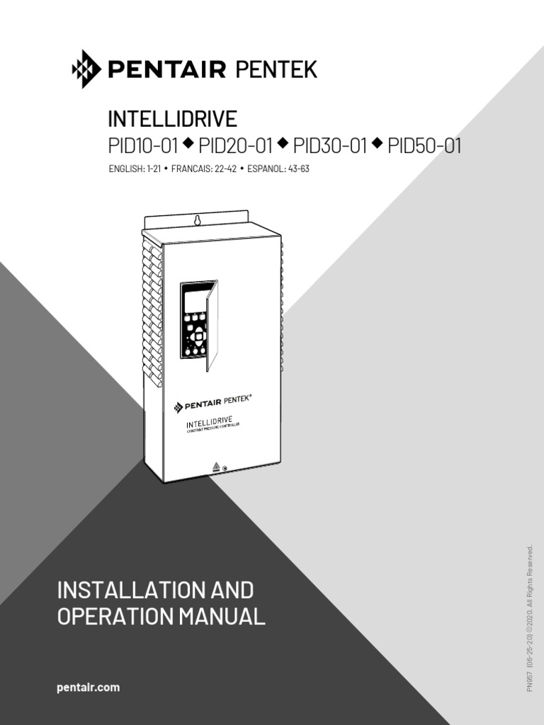 pn957 Pentek Intellidrive Pid Iom Compressed | PDF | Electrical Wiring ...