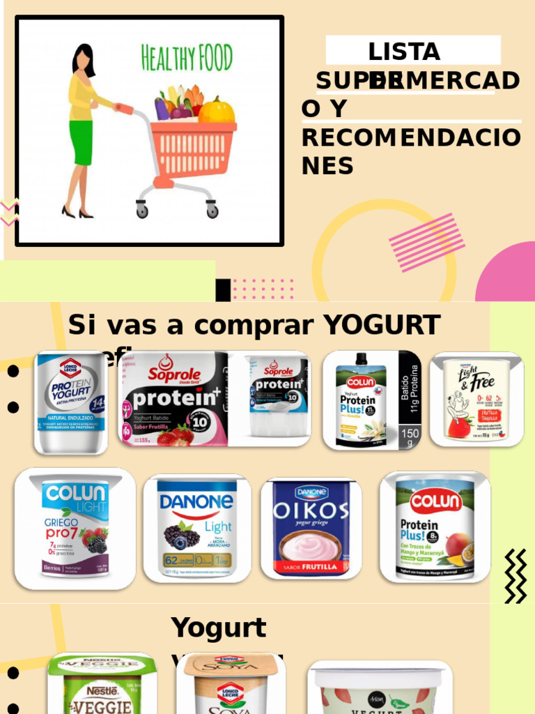 Lista de Compras de Supermercado 2 | PDF | Chocolate | Industria de alimentos