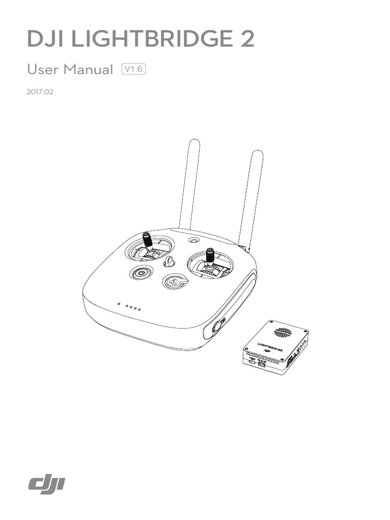 Dji Lightbridge 2: User Manual | PDF | Hdmi | Usb