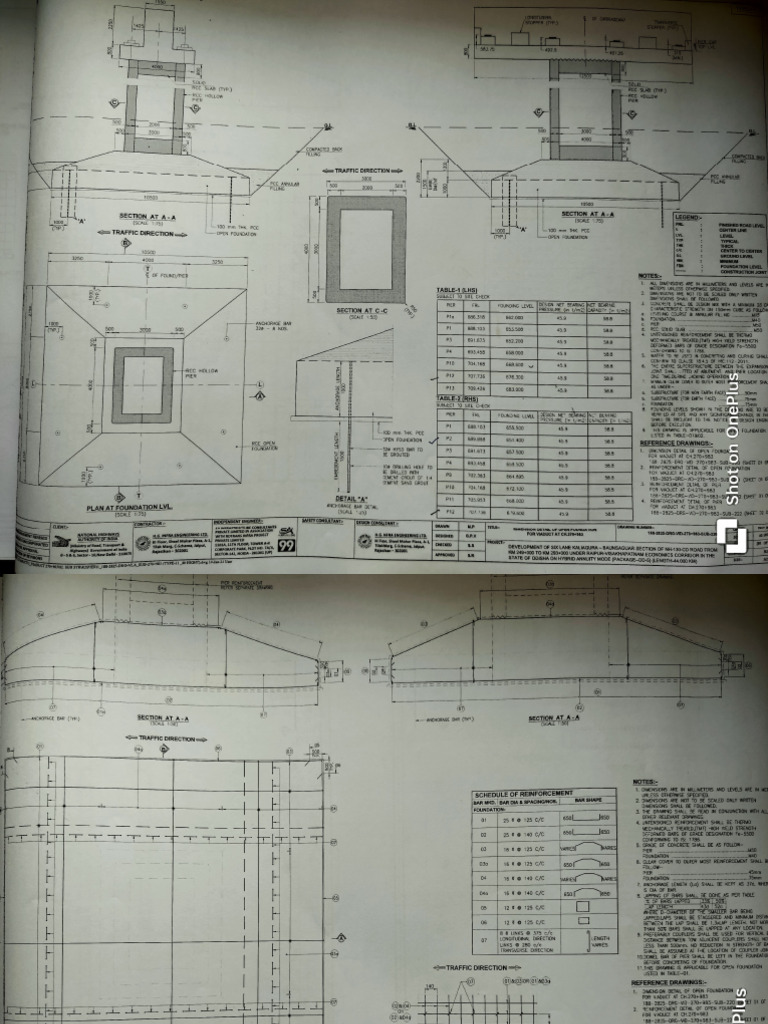 Viaduct Foundation Reinforcement Details | PDF