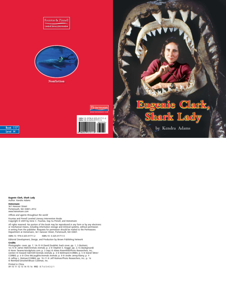 117 Eugenie Clark Shark Lady | PDF | Sharks | Fish