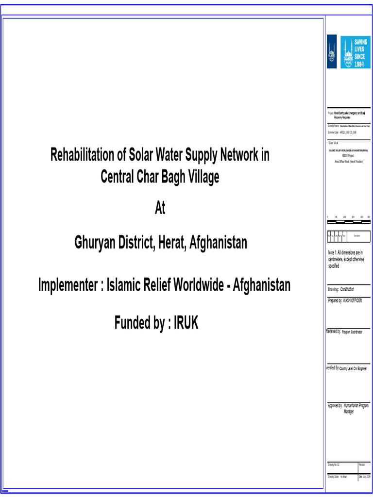 Central Char Bagh Drawings | PDF