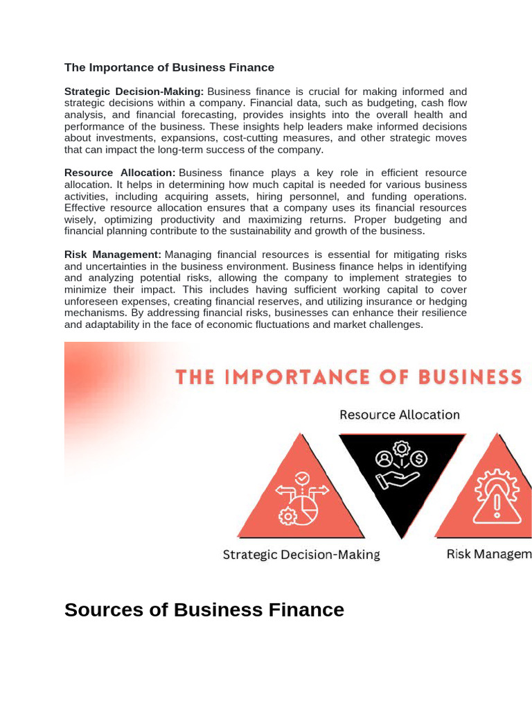 Key Aspects of Business Finance Explained | PDF | Debt | Loans