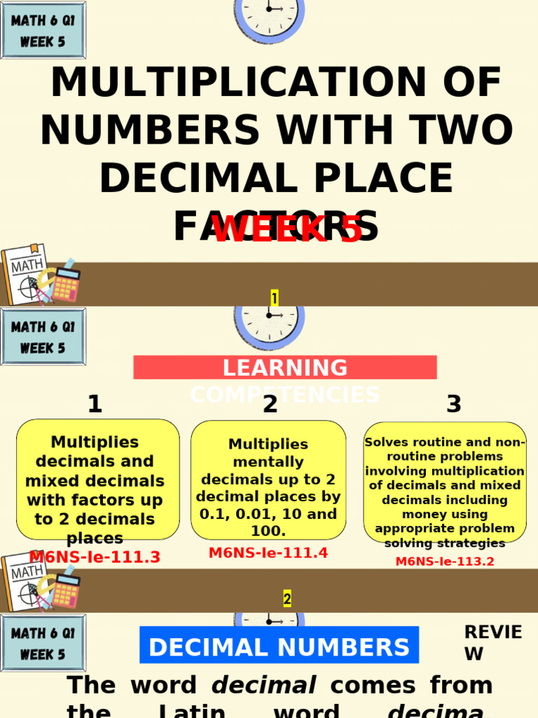 Multiplying Decimals: Two Decimal Places | PDF | Multiplication | Numbers