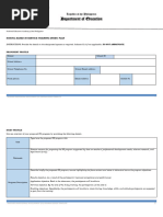 Sample School-Based INSET Plan | PDF | Educational Assessment | Learning