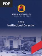 2025 VUT Calendar | PDF