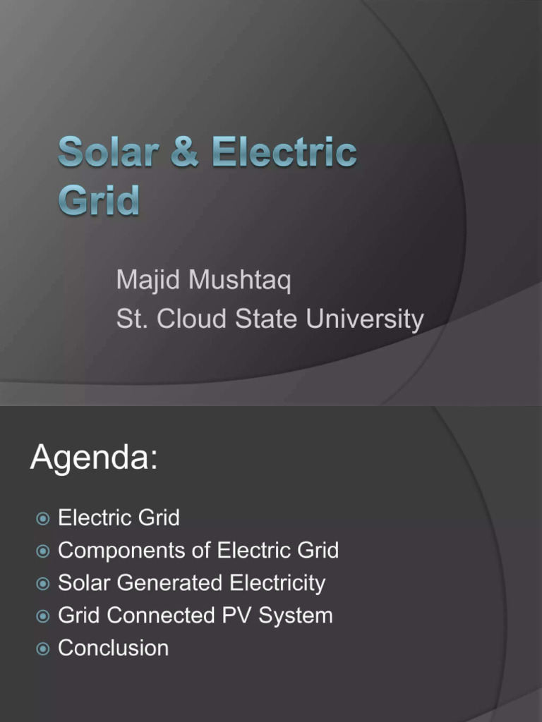 Solar&Electric Grade | PDF