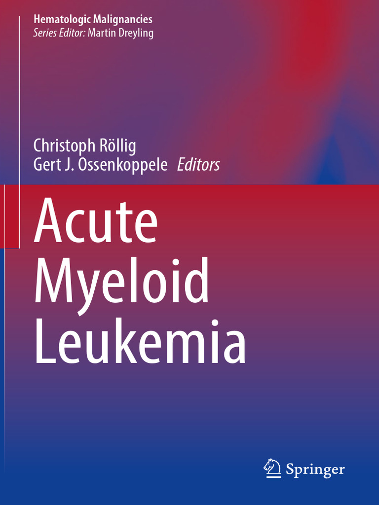 AML Springer Book | PDF | Clinical Medicine | Diseases And Disorders