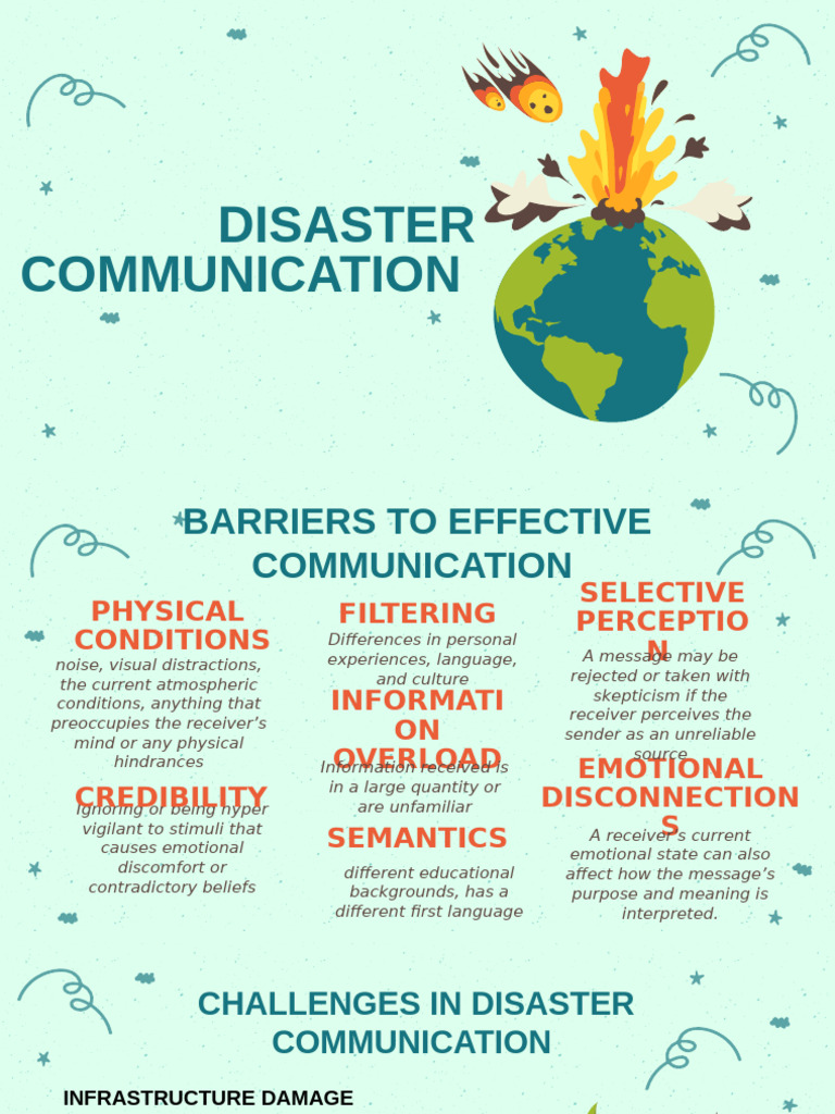 Disaster Communication | PDF | Emergency Management | Communication
